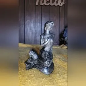 Hand Crafted | Accents | Mermaid Statue | Poshmark